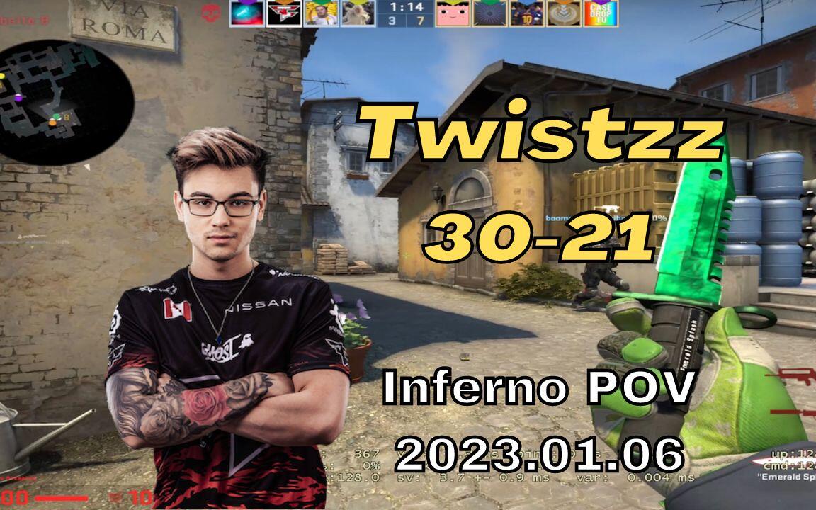 老逼CS！总监Twistzz天梯和老f0/get_right/olof/frib - 哔哩哔哩