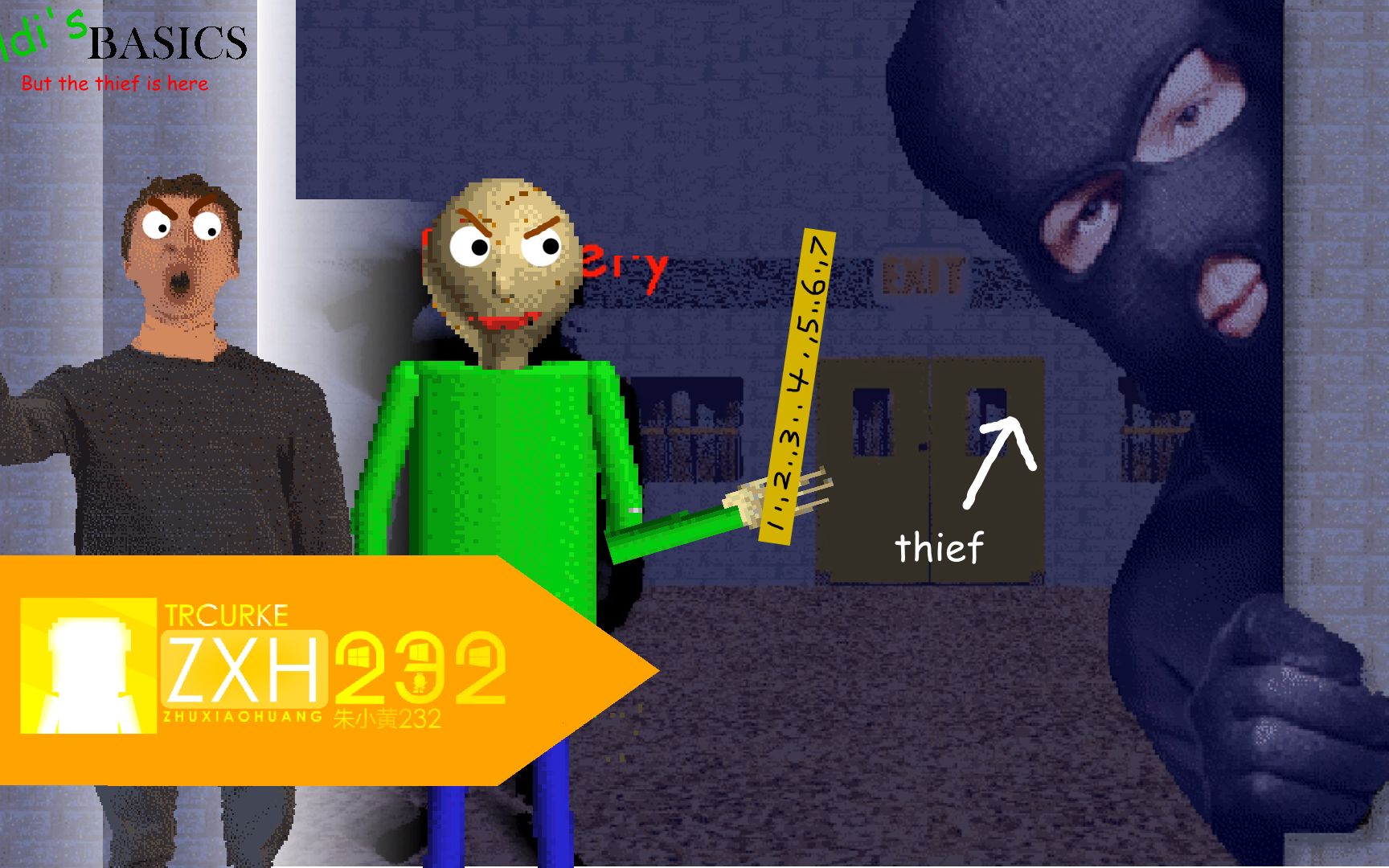 【CootieXR】在2分钟之内通关Raldi's Crackhouse