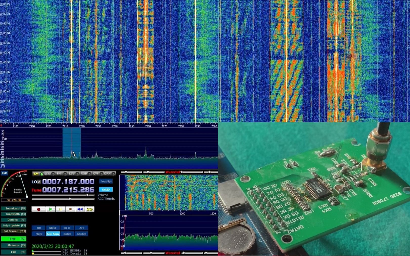 用一块ADC制作的短波SDR接收机_哔哩哔哩_bilibili