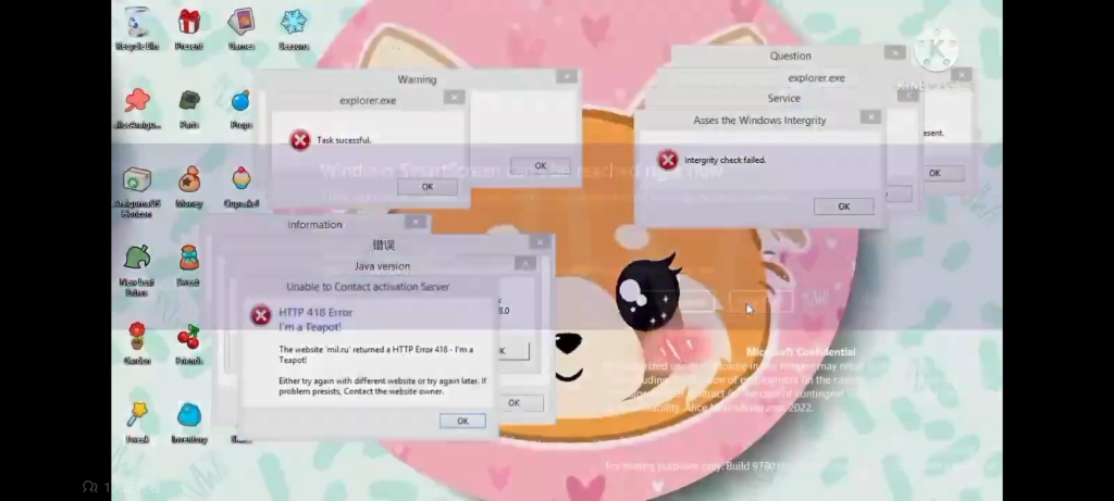 Windows 10 Crazy error (就是Windows8.1)_哔哩哔哩_bilibili