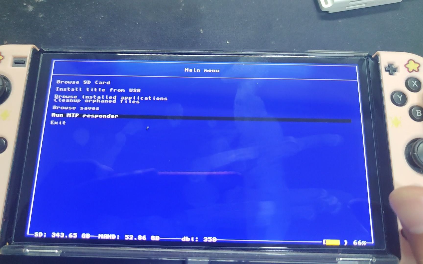 switch大气层系统通过DBI用usb安装游戏教程