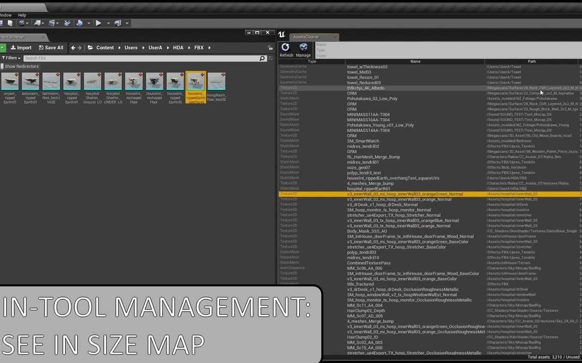 UE4资产清理工具Assets Cleaner_ A Project management tool_哔哩哔哩_bilibili