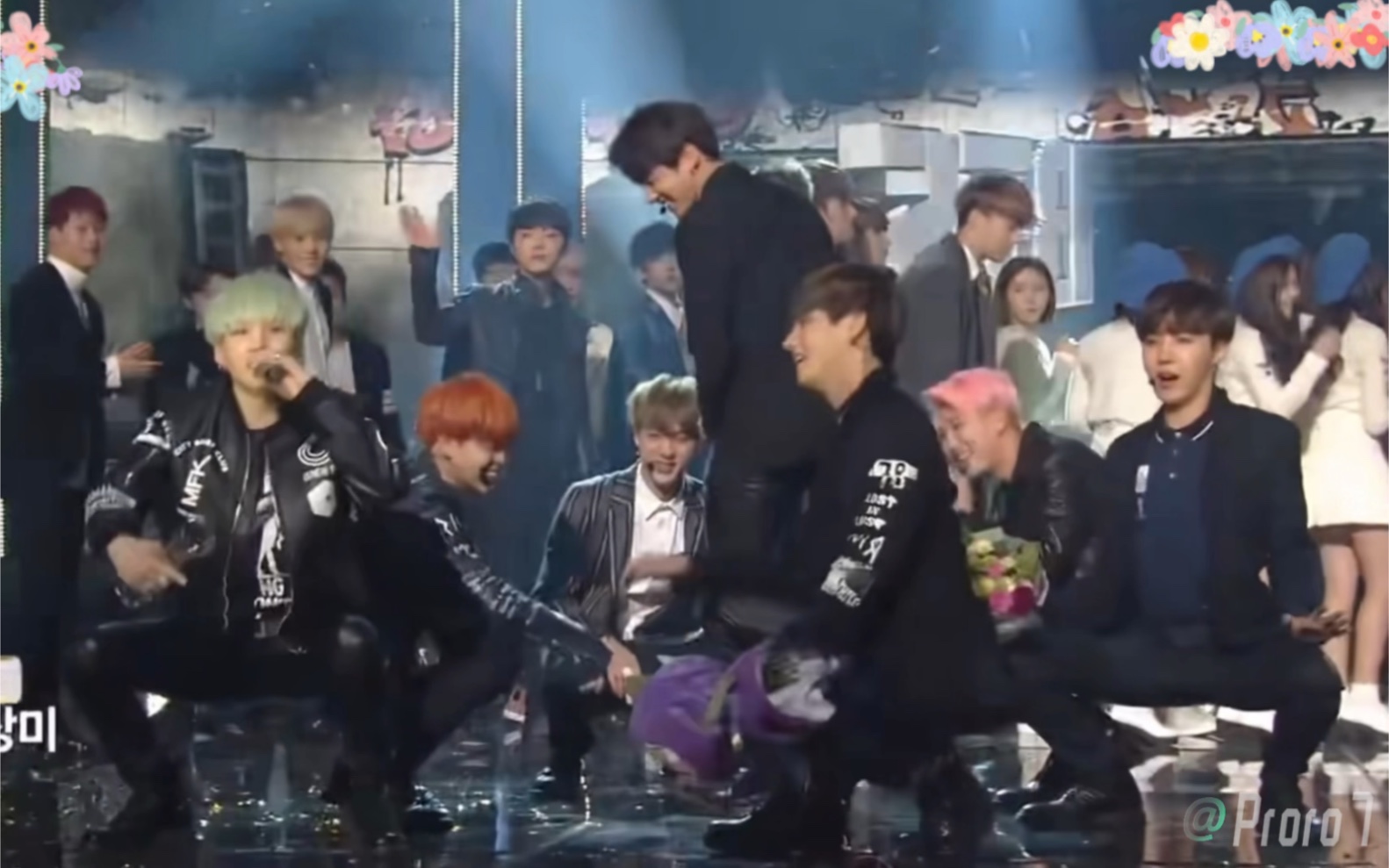 【BTS 】全员成人舞庆祝一位～果：俺小兔子有在认真学呦～_哔哩哔哩_bilibili