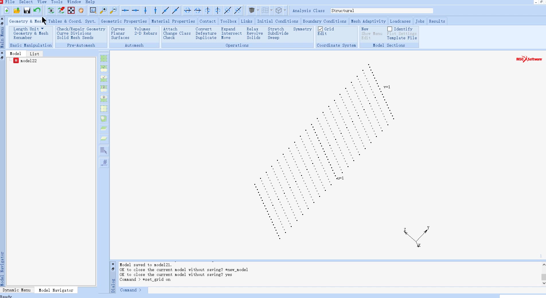 【MSC Marc 2021入门基础案例分享—历程曲线和路径曲线的使用方法】 快速上手