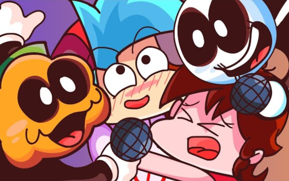 _heart_️ FRIDAY NIGHT FUNKIN ANIMATION - BOYFRIEND & GIRLFRIEND VS SKID ...