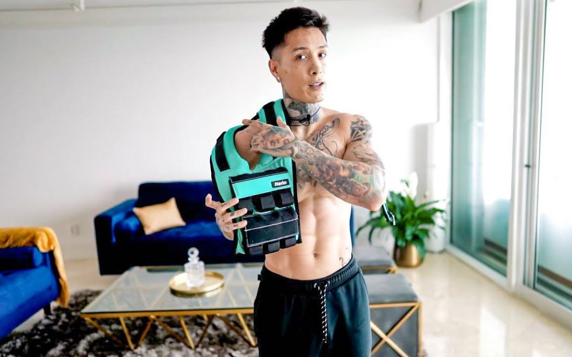 【Thenx】10分钟家庭全身训练_哔哩哔哩_bilibili