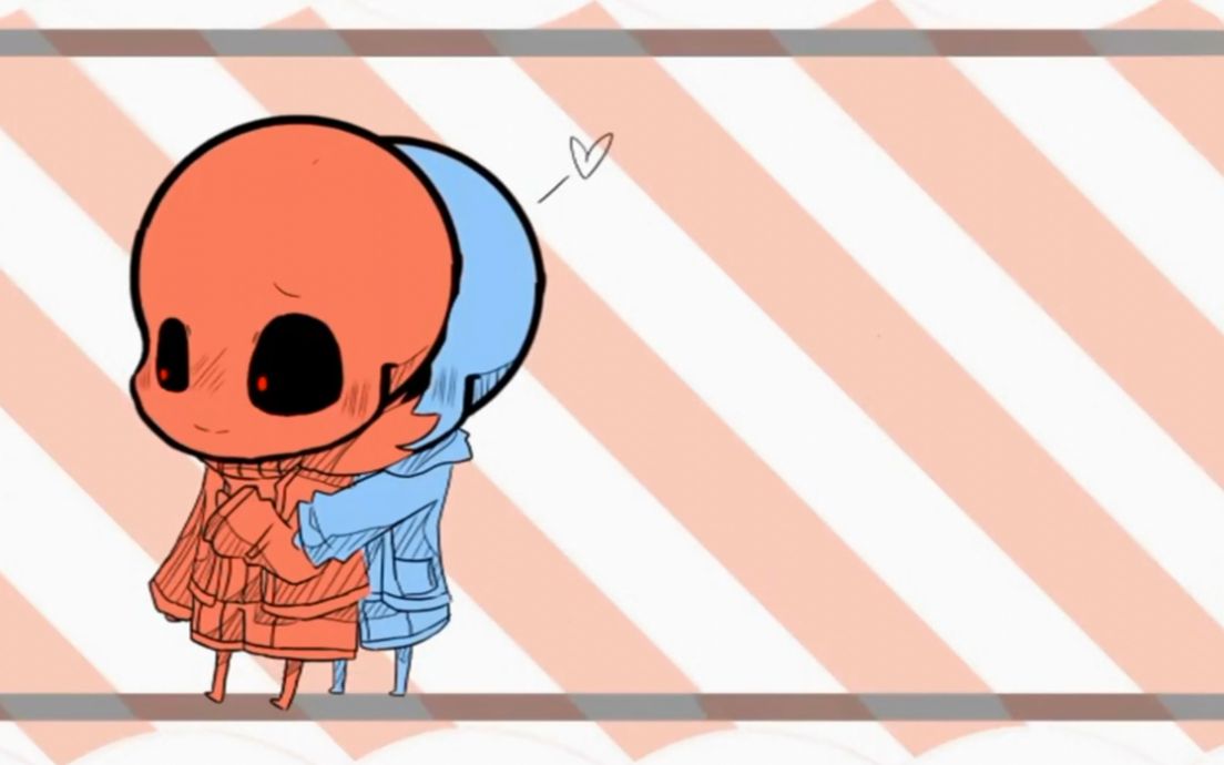 【Undertale过于可爱系列】 Run free meme [ kustard♡! ] uf!sans x ut!sans_哔哩哔哩 ...