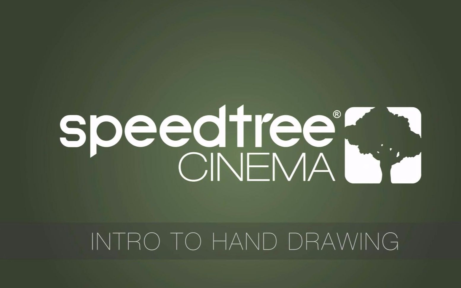 SpeedTree Cinema 8 Hand Drawing_哔哩哔哩_bilibili