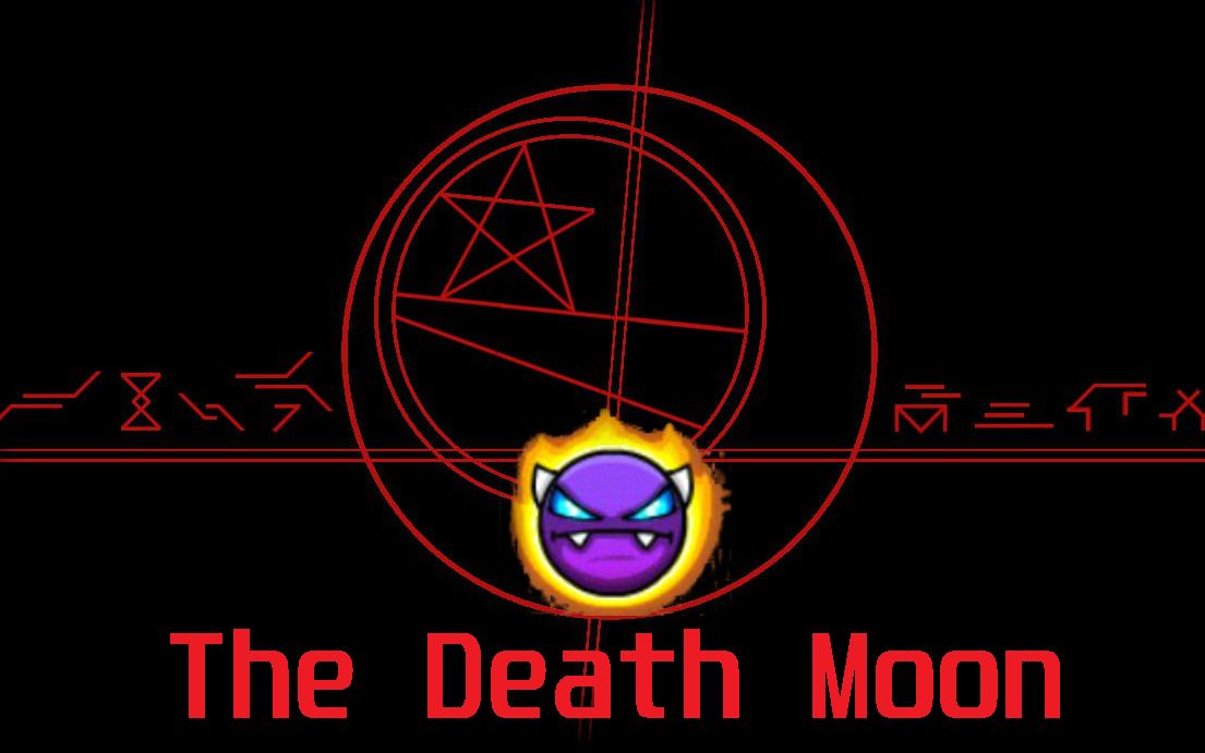 [Geometry Dash] The Death Moon (Easy Demon)_哔哩哔哩_bilibili