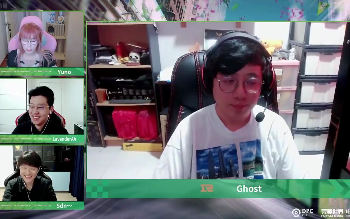 DPC RNG赛后Ghost采访，感觉在各说各的_哔哩哔哩_bilibili