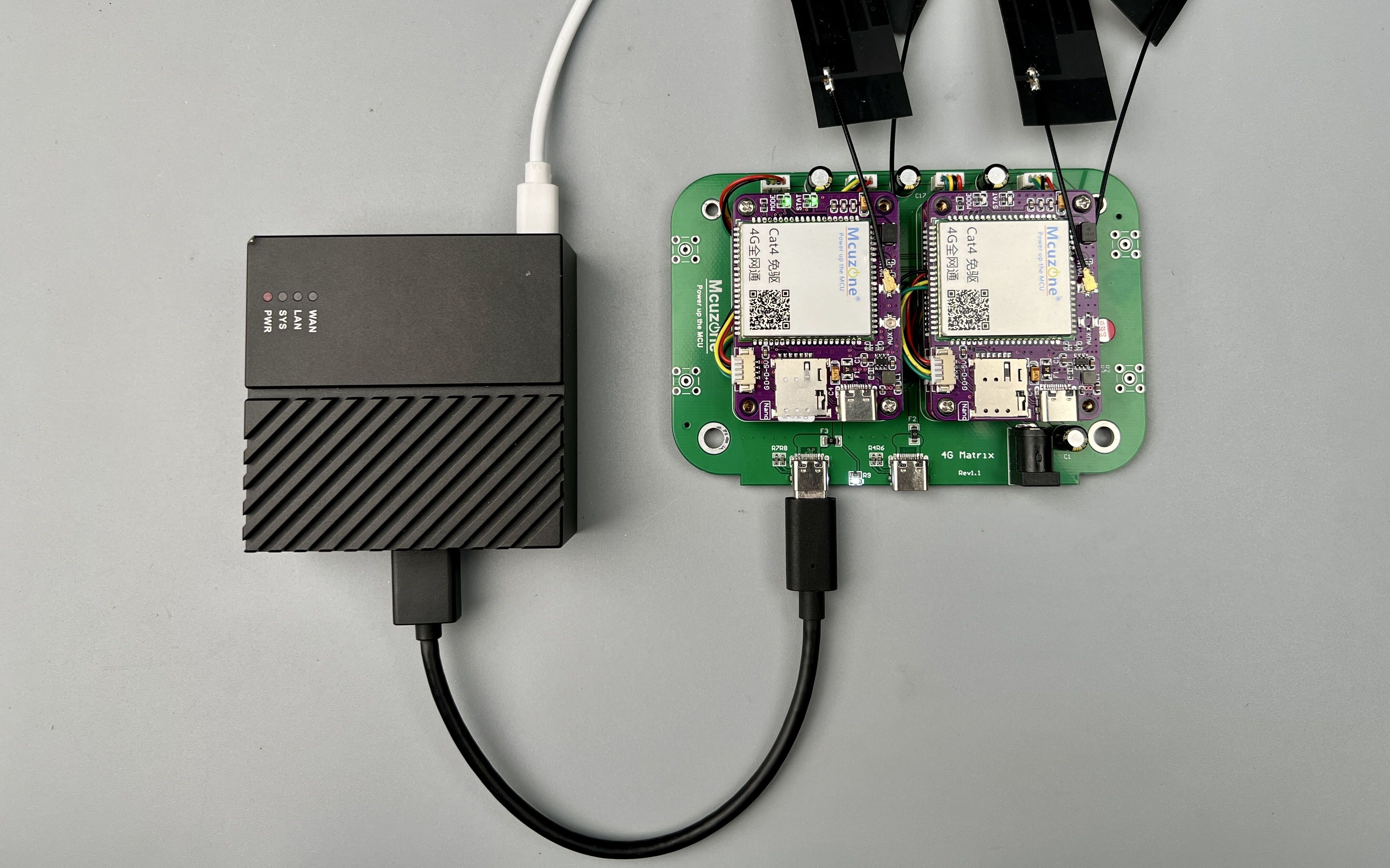 R4S搭配4G阵列组建MWAN负载均衡演示，OpenWrt RK3399 4G MWAN3 多链路聚合_哔哩哔哩_bilibili