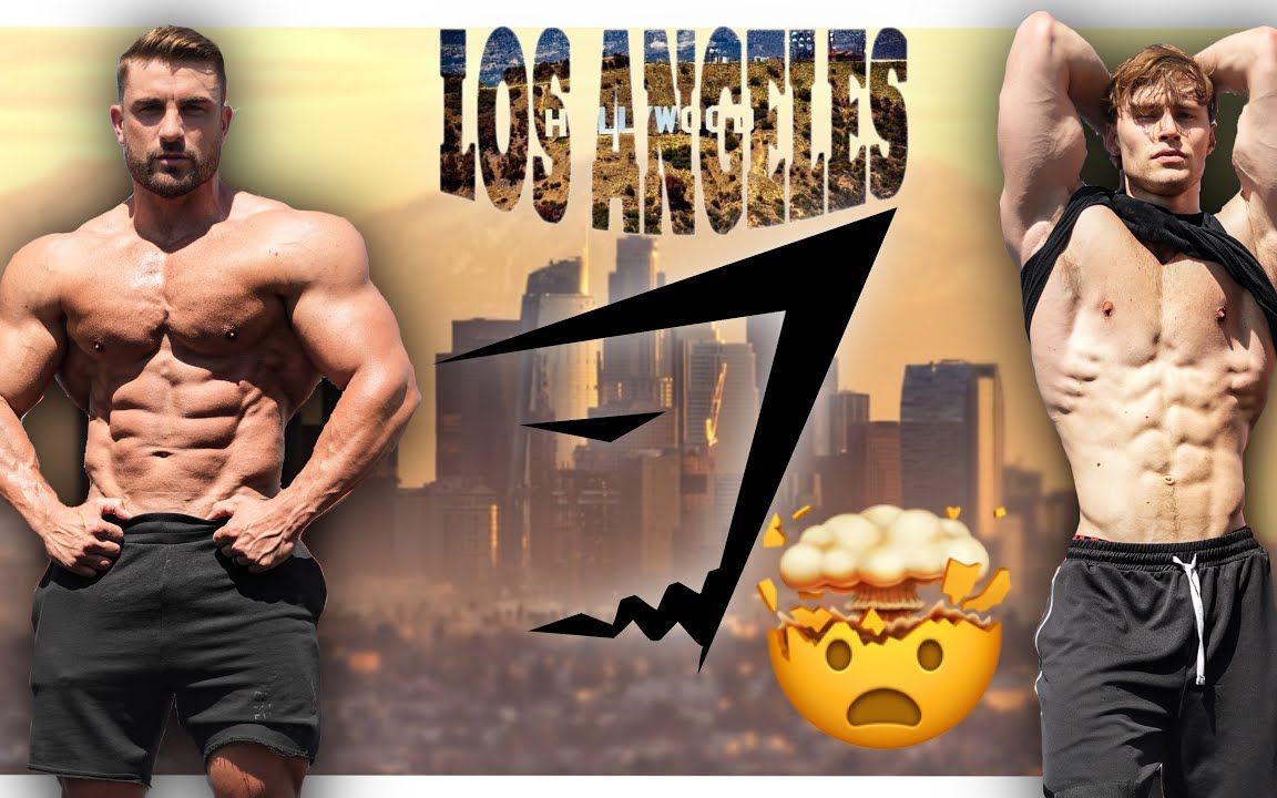 Ryan Terry - LA肌肉鲨鱼十周年纪念VLOG_哔哩哔哩_bilibili