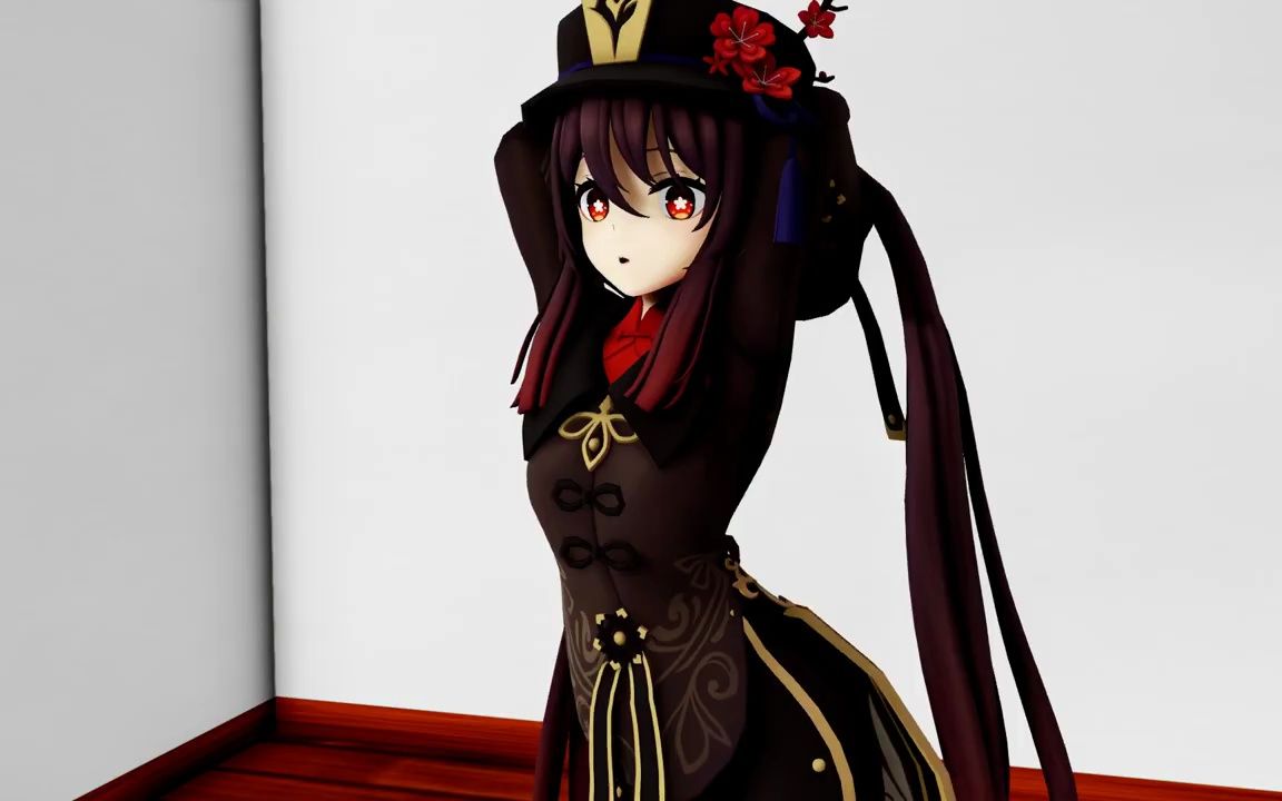 【油管MrASFR】Hutao zero two dodging meme（胡桃躲闪摇）-Diashalig-Diashalig-哔哩哔哩视频