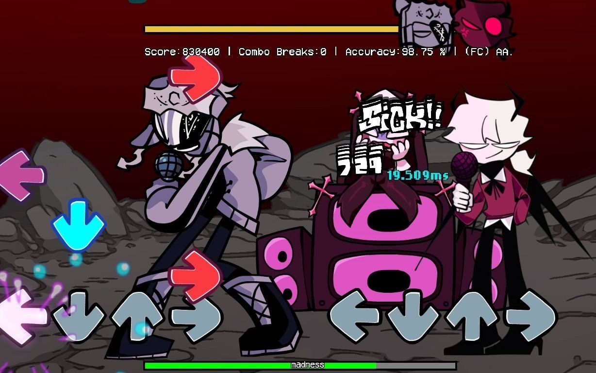 【FNF】Ruv唱Madness