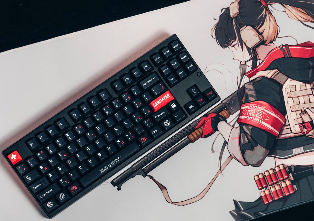 【打字音】有点意思的入门TKL NEO80 | HG红/风信子V2U-小蓝请到这边来-小蓝请到这边来-哔哩哔哩视频