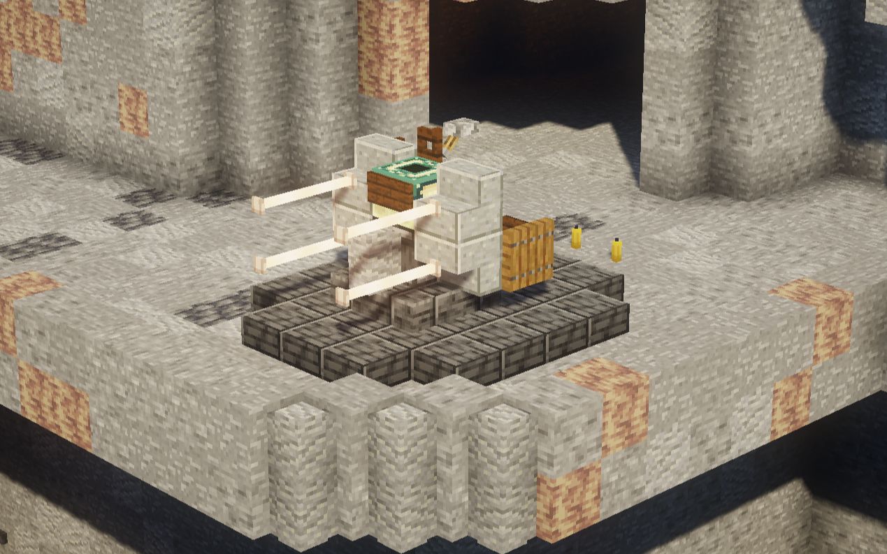 【我的世界】教您做一架封面上的4联装Flak 38 柏林防空塔系列_我的世界