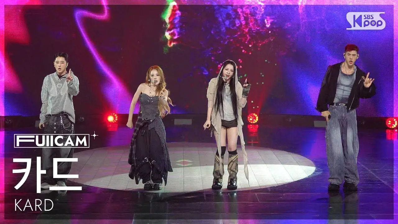 【KARD】Touch 打歌舞台+4K直拍 250706 人歌_哔哩哔哩_bilibili