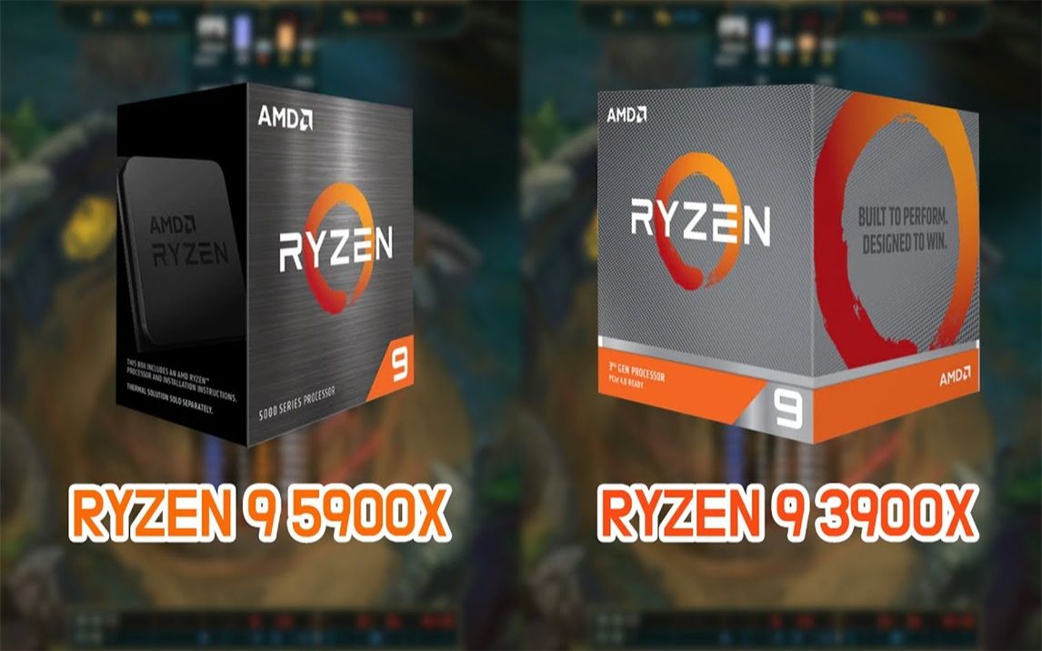 R9 5900X vs R9 3900X CPU游戏性能测试对比（1080P分辨率，显卡为RTX 3090） 1080P 60帧视频_哔哩哔哩 ...