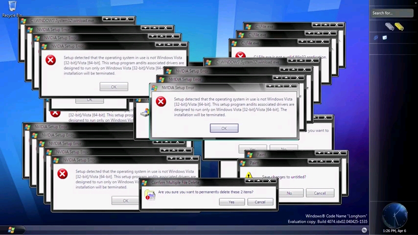 [搬运]Windows Longhorn crazy error vol.2_哔哩哔哩_bilibili