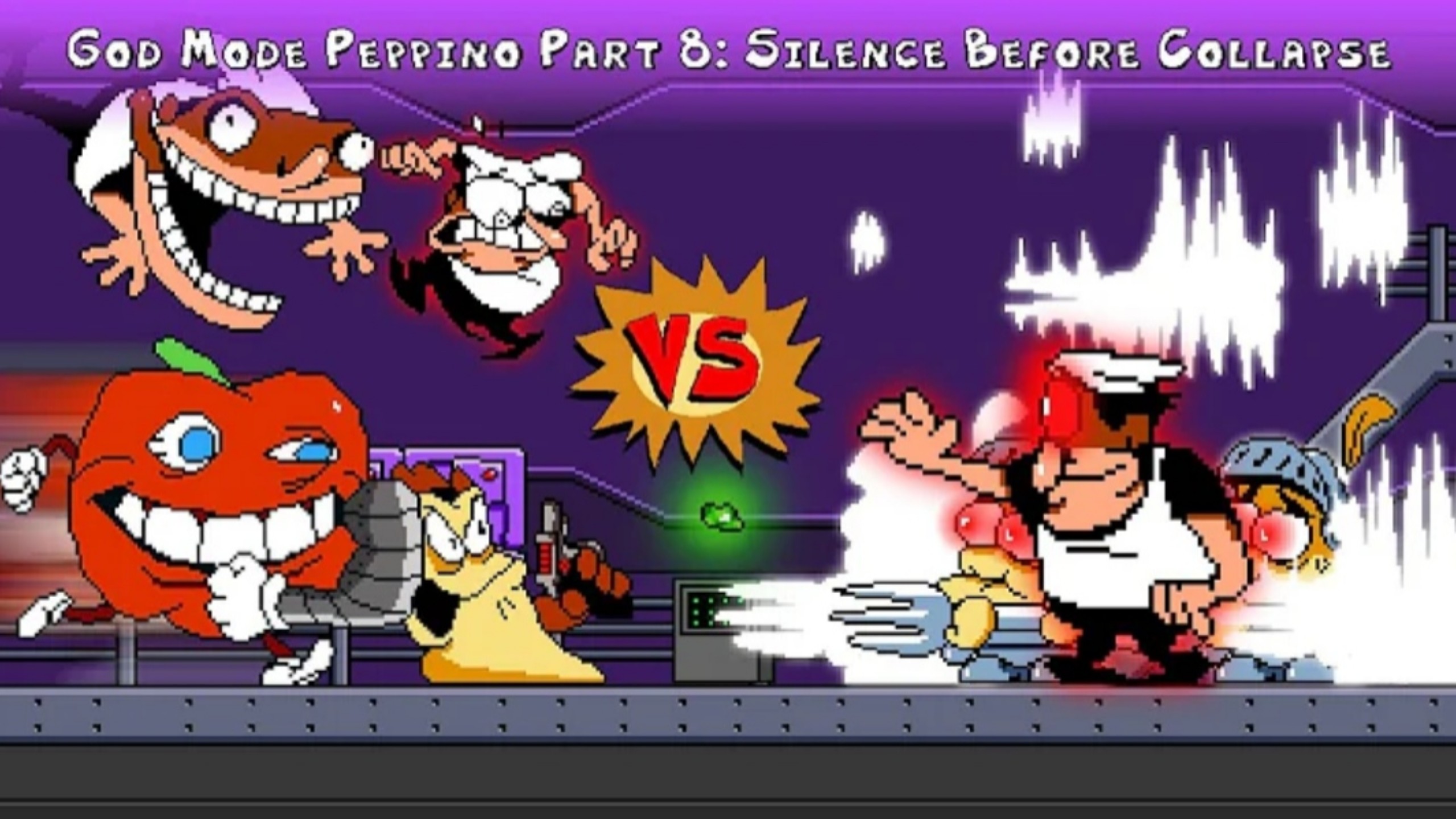 Perman: God Mode Peppino Part 8: Silence Before Collapse | Pizza Tower ...