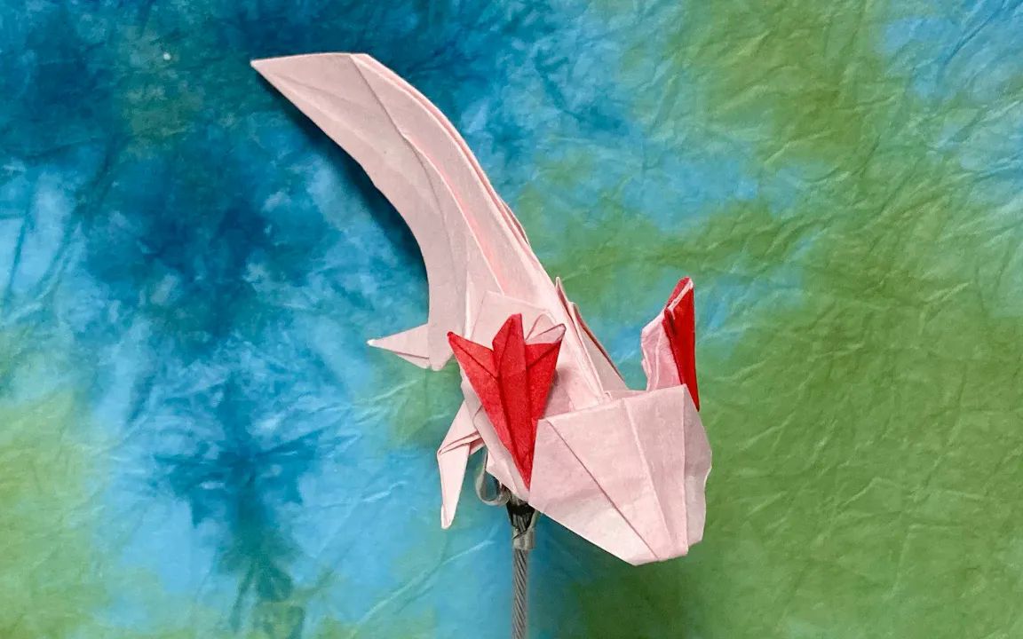 origami kaaakun】六角恐龙折纸教程 Axolotl How to fold 【折り紙】ウーパールーパーの折り方 - 视频下载 ...