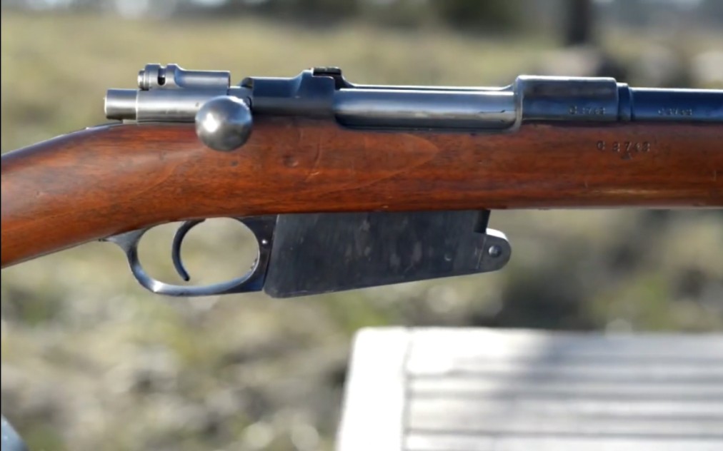 毛瑟M1891 7.65mm步枪射击展示_哔哩哔哩_bilibili