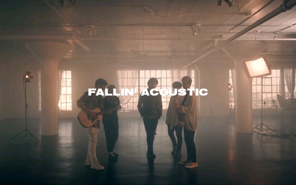 【Why Don't We】Fallin'（Adrenaline）官方Acoustic MV_哔哩哔哩_bilibili