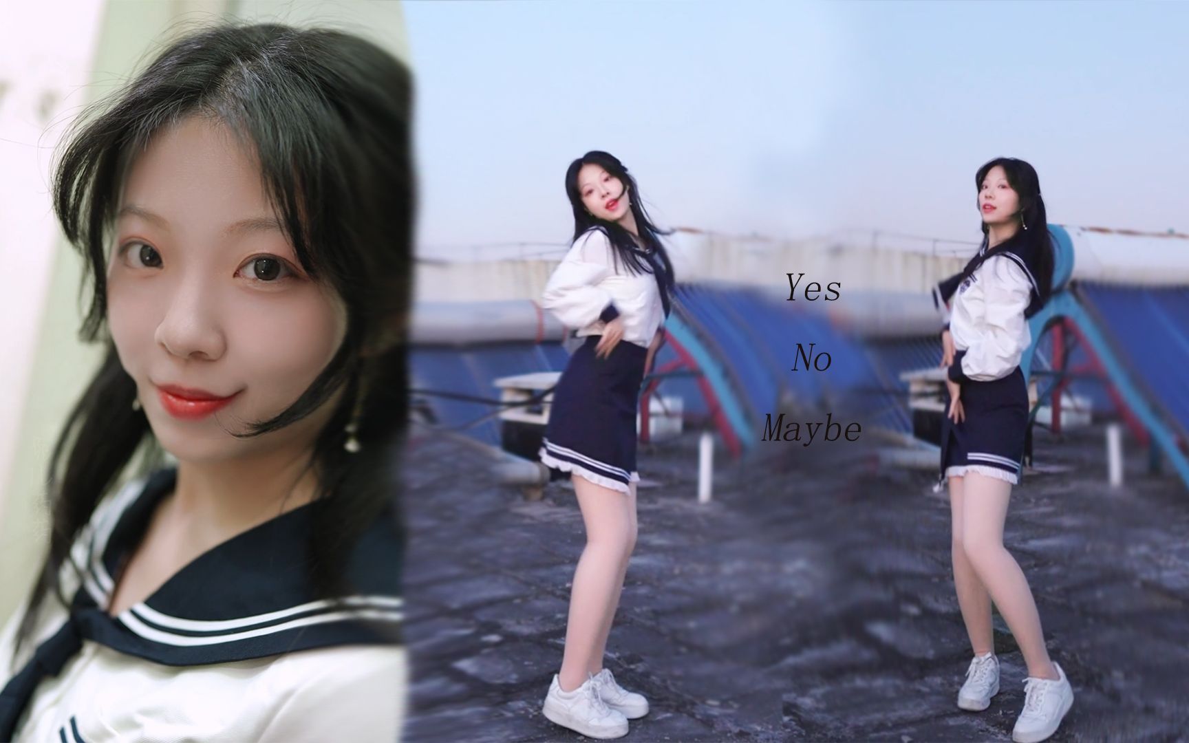 冬天来了，跳一支舞热热身吧！Yes no maybe 翻跳-兔儿药药-兔儿药药-哔哩哔哩视频
