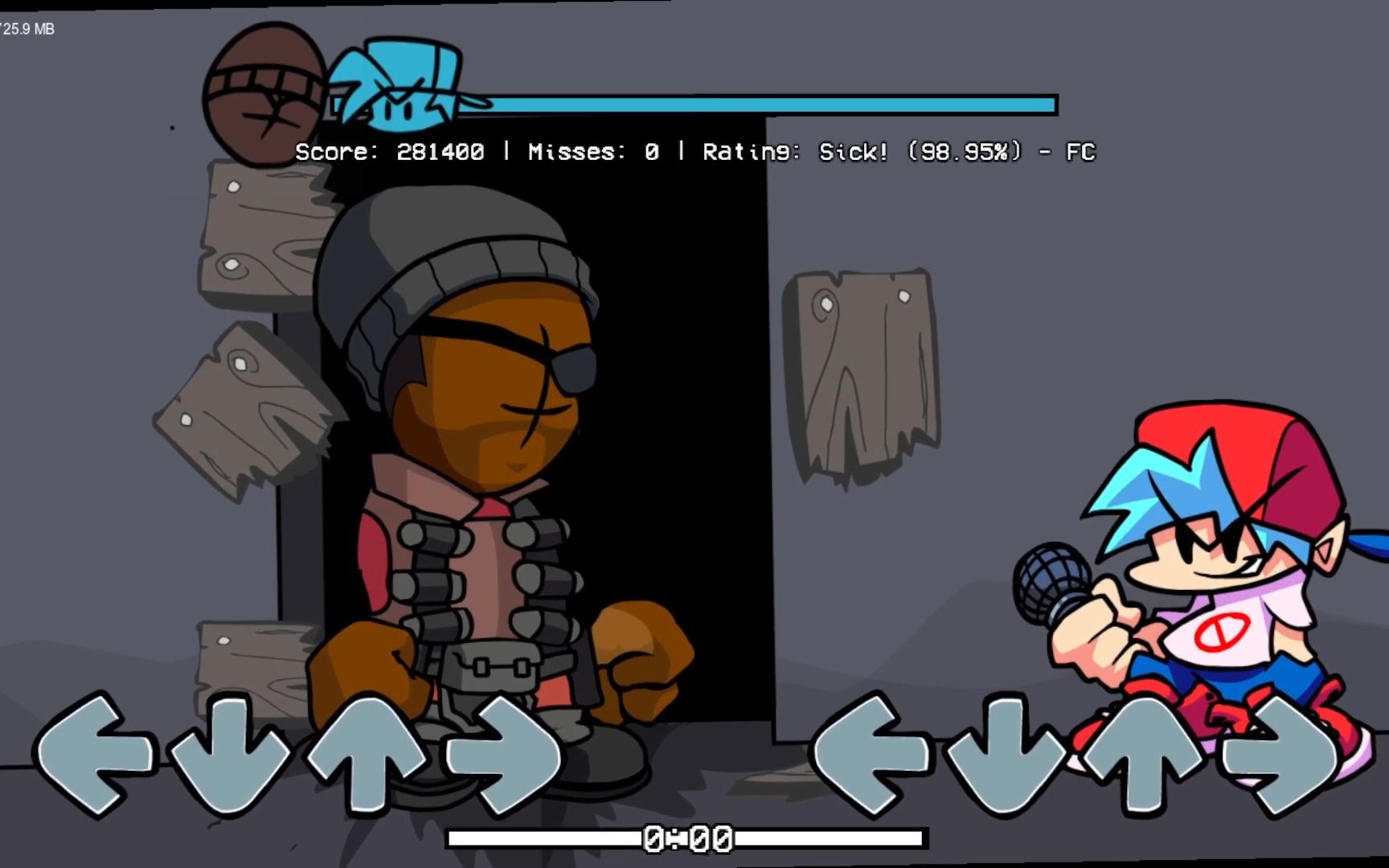 《FNF: Madness Vandalization》Kaboom ACC 98.95% FC