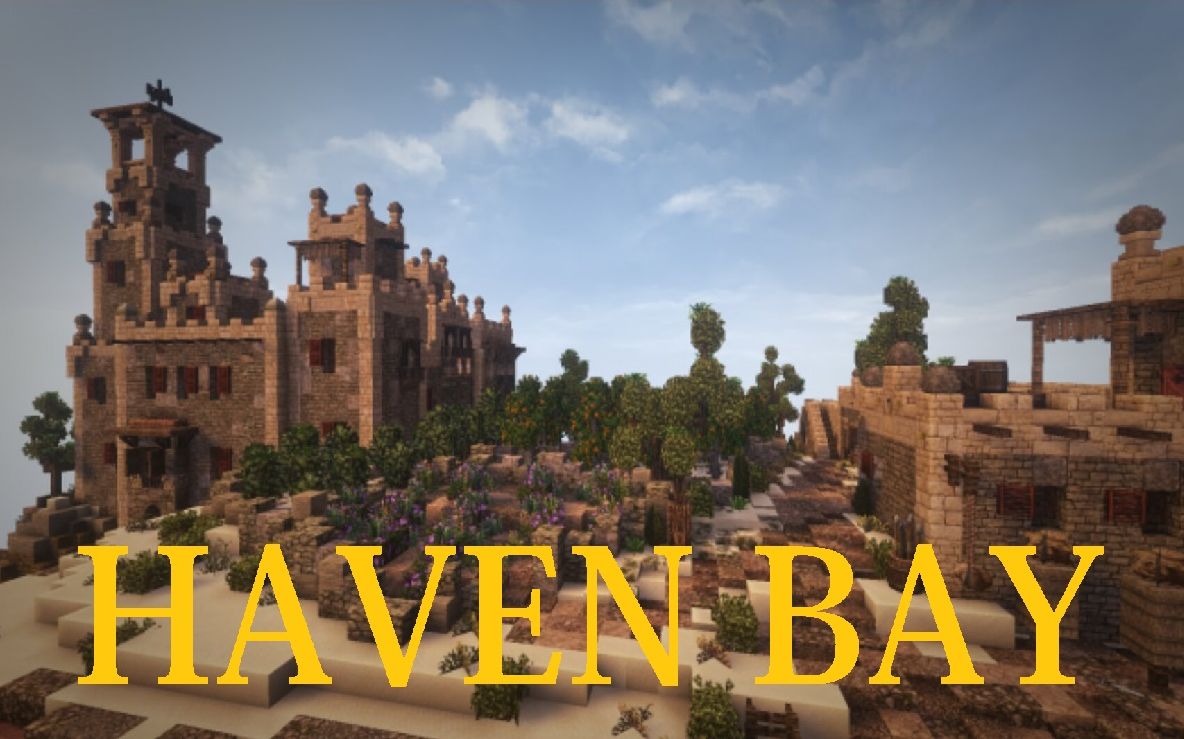 【Viggoman Plays】Let's Build Haven Bay _Minecraft_哔哩哔哩_bilibili