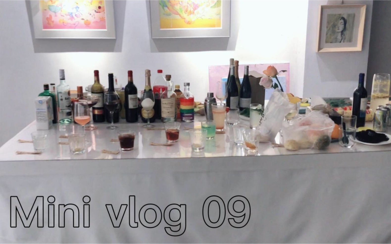 Party Time【Mini vlog】当然要开派对呀，又不是永远年轻_哔哩哔哩_bilibili