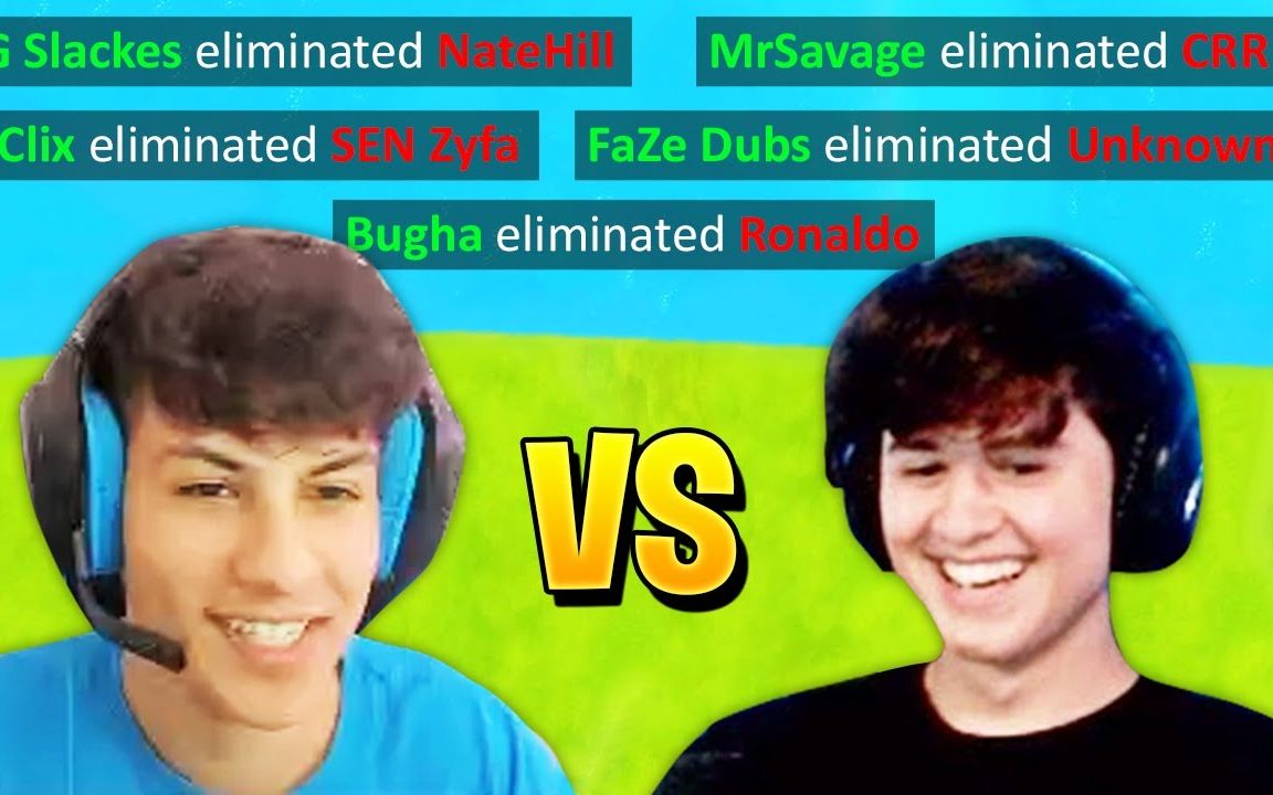 当职业哥在第四赛季击杀对方时...(Clix, Bugha, 三明治, Ronaldo等)_哔哩哔哩_bilibili