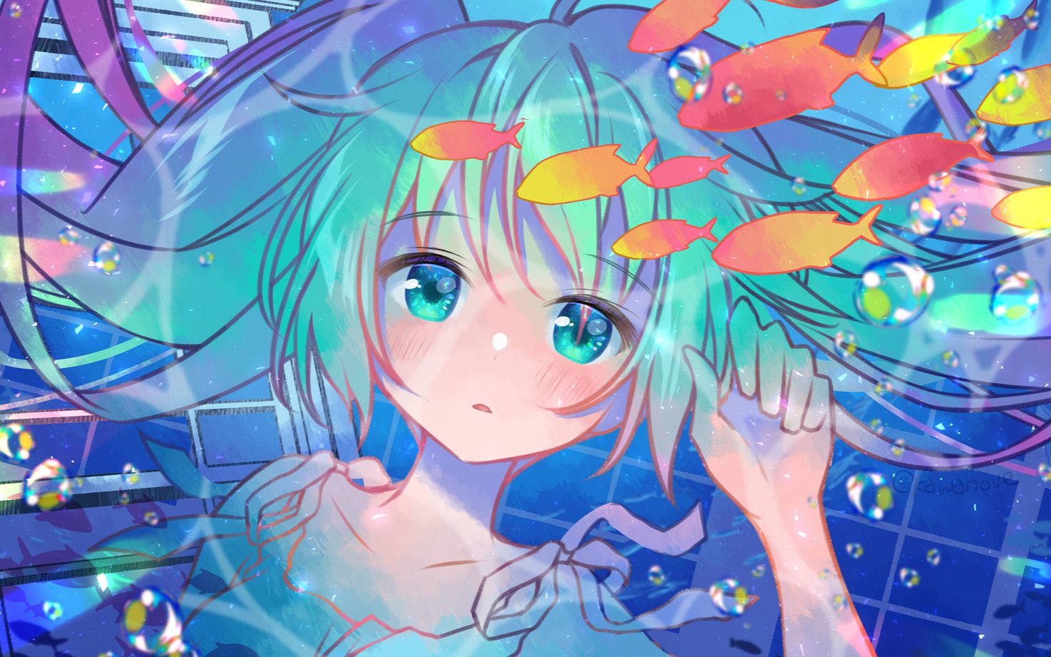 Rainbow Cider／初音未来／RUHIA_哔哩哔哩_bilibili