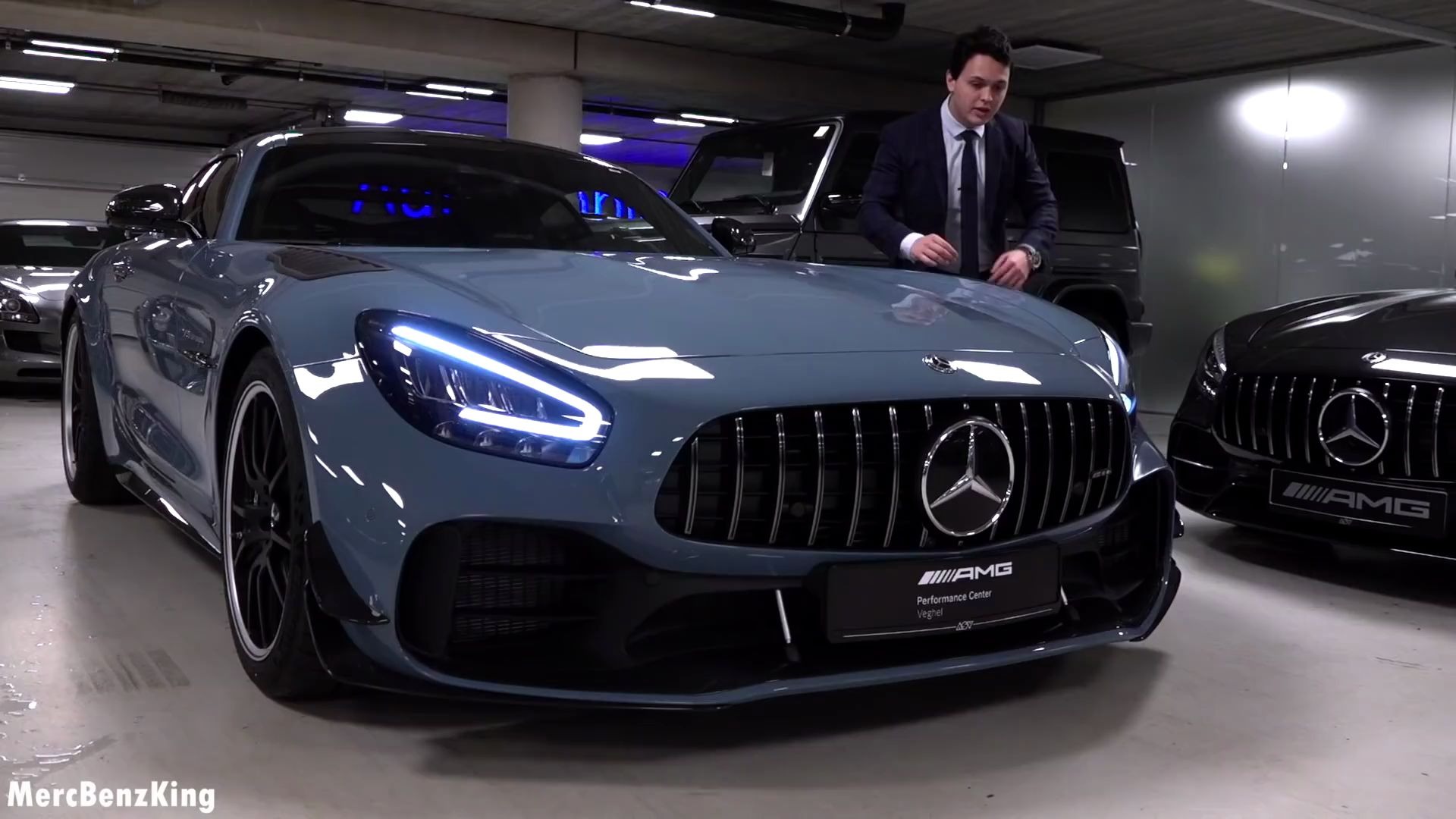 2020 奔驰【AMG GTR Pro】--静态体验_哔哩哔哩_bilibili