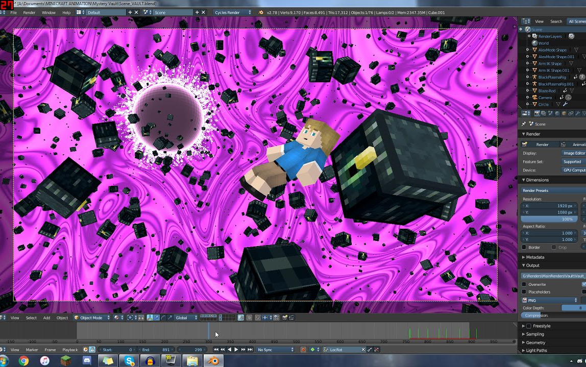 [Arbiter617] 神秘镇战争：幕后（我的世界动画）[Hypixel]_哔哩哔哩_bilibili