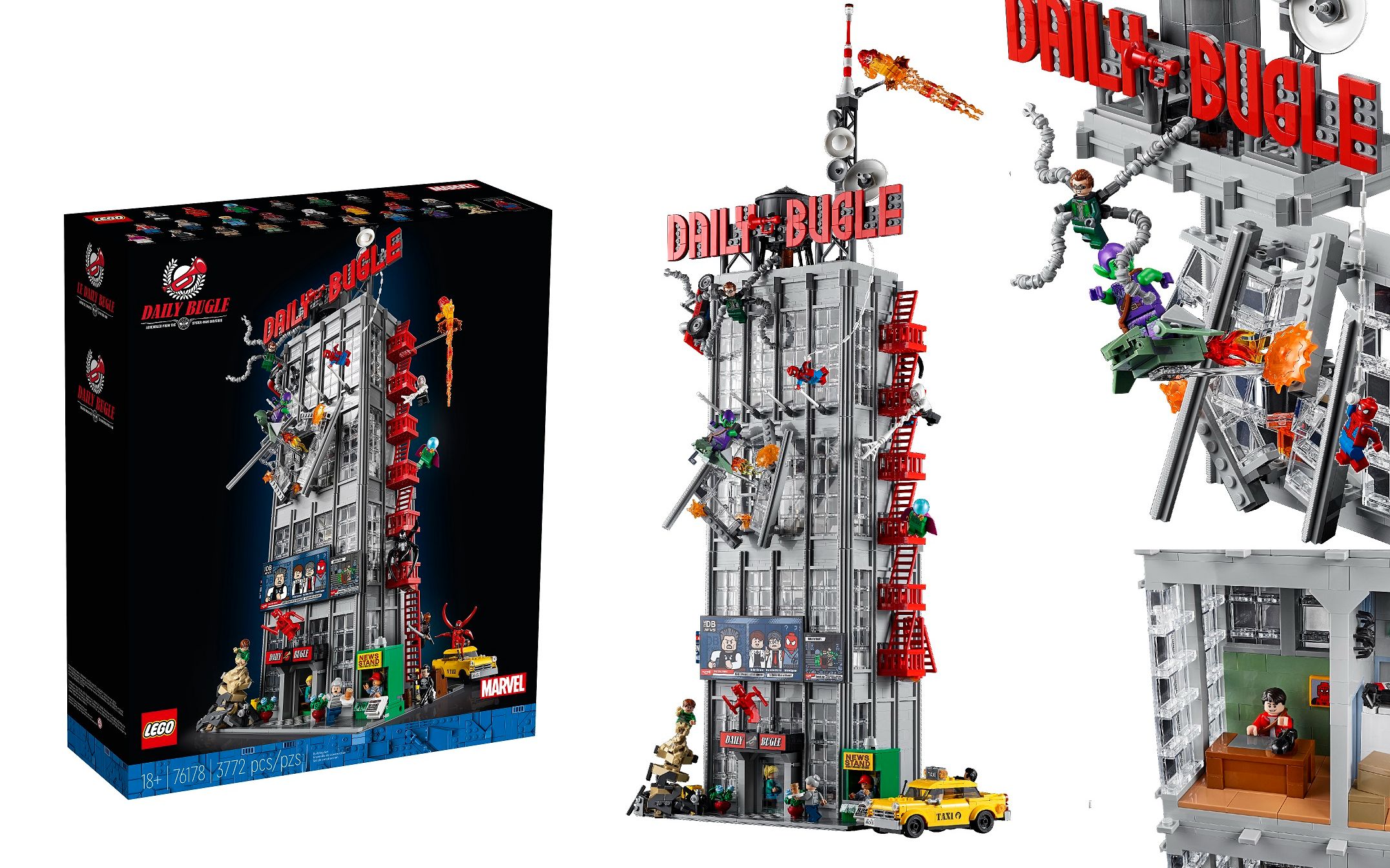 乐高 LEGO 76178蜘蛛侠 号角日报大楼 2021新品评测_哔哩哔哩_bilibili