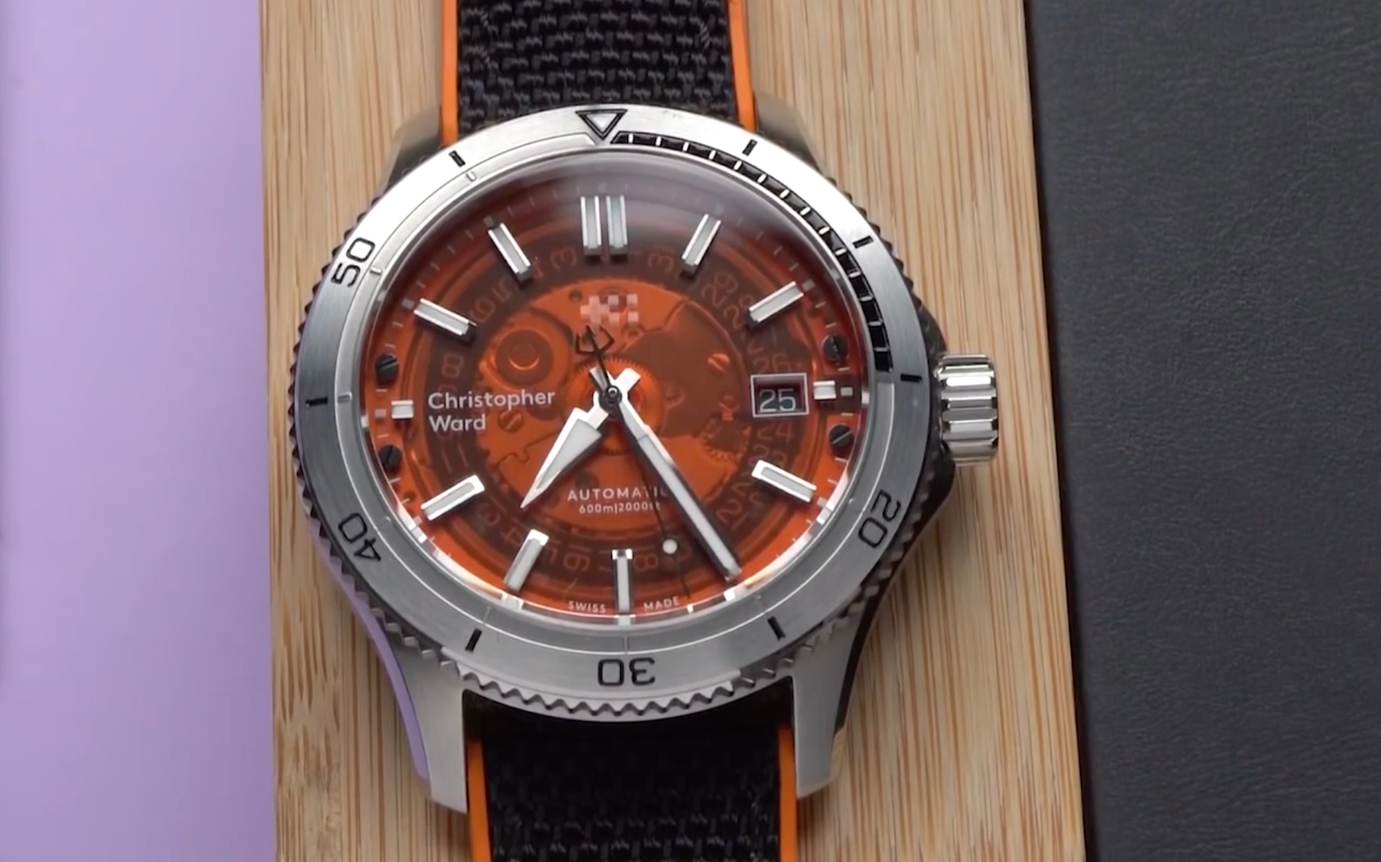 这块值么？Christopher Ward C60蓝宝石盘面 [@YoureTerrific]_哔哩哔哩_bilibili