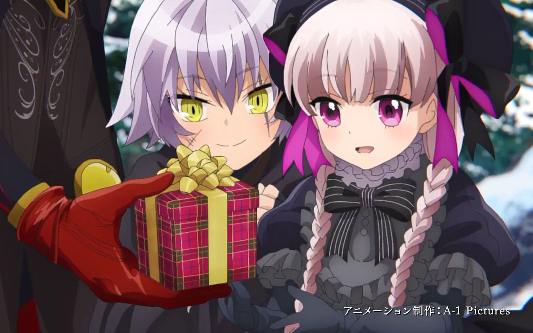 【FGO】Fate/Grand Order 圣诞活动 「光荣的圣诞老人之路 ～被封印的圣诞礼物～」动画CM【F宅/1080P+】_哔哩哔哩 ...