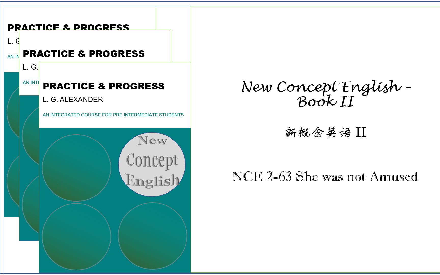 新概念英语 2 New Concept English 2 NCE 2-63 She was not Amused_哔哩哔哩_bilibili