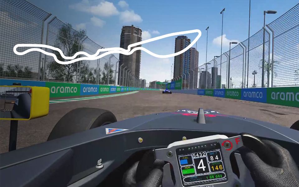 418精品赛道】CMF1模沙特Jeddah整合2022真实广告升级_哔哩哔哩bilibili_神力科莎