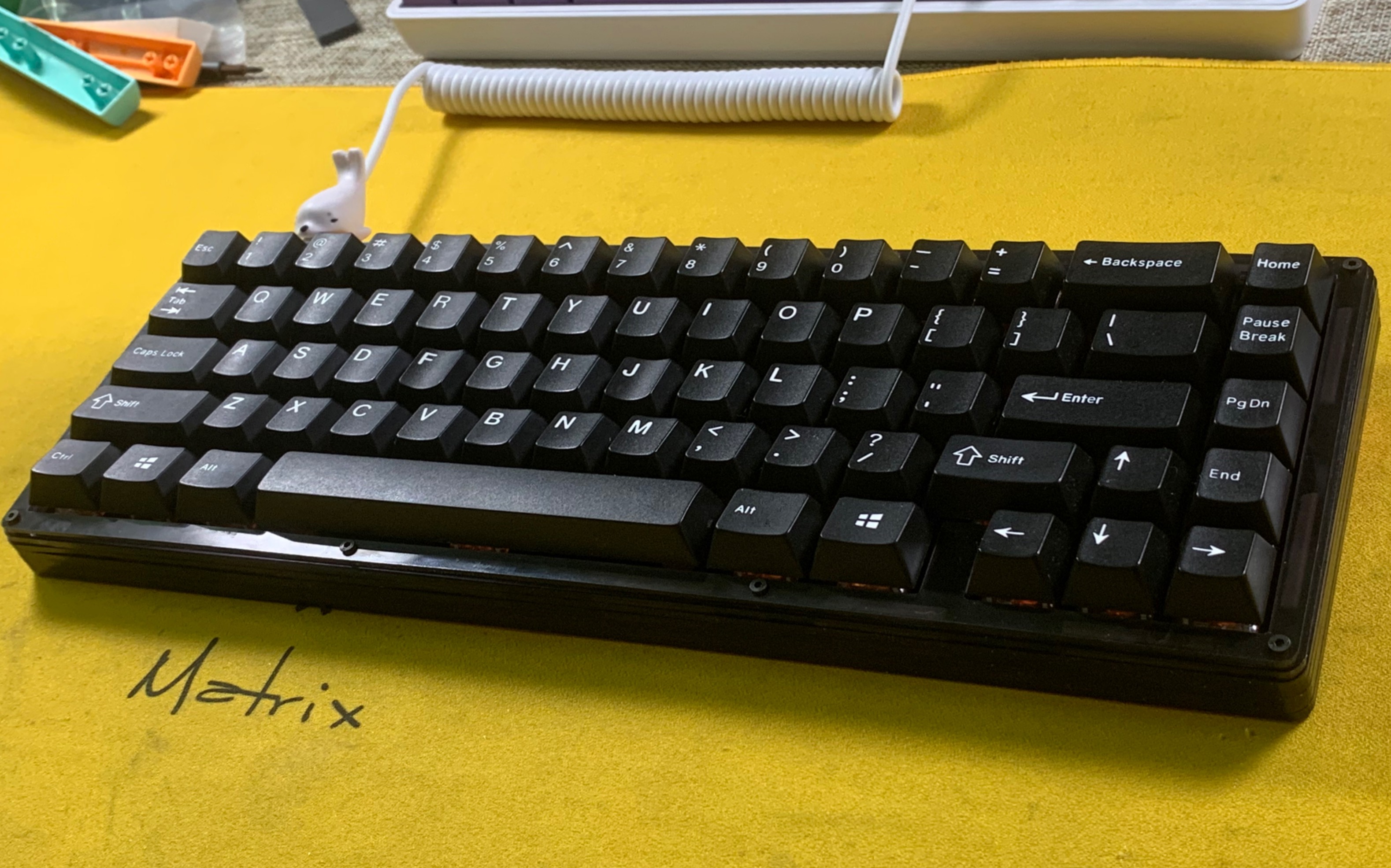 [键盘代组]gasket结构KBD65键盘组装，草莓轴，附打字音_哔哩哔哩_bilibili