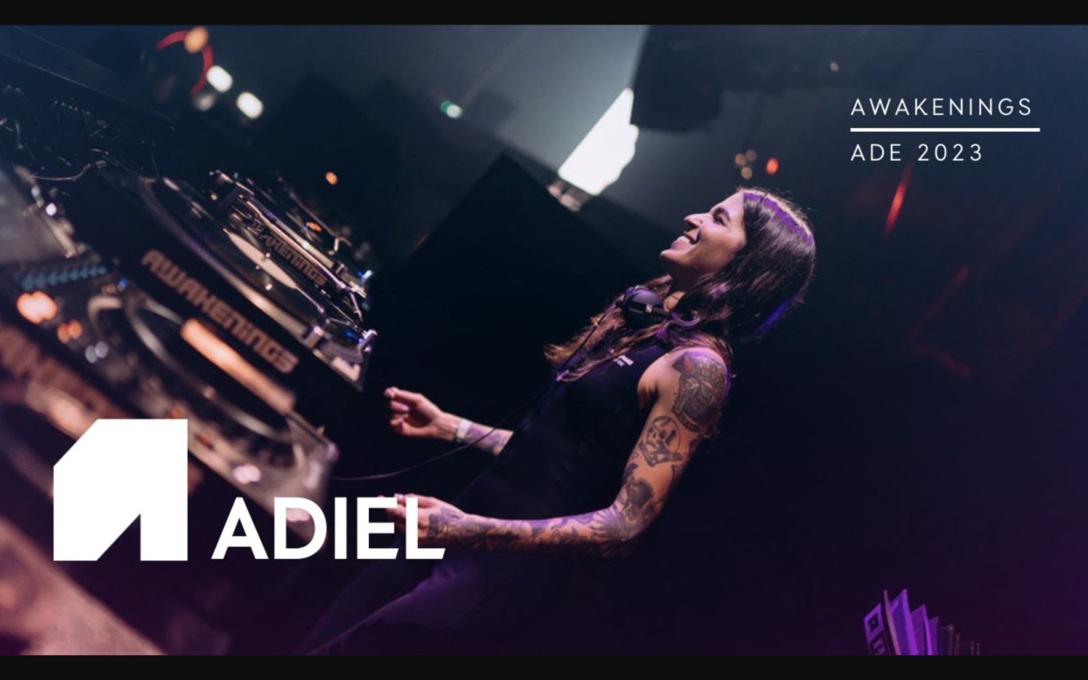 4K超清 黑胶Techno现场 Adiel - Awakenings ADE 2023-谜Enigma-2024/2/8-哔哩哔哩视频