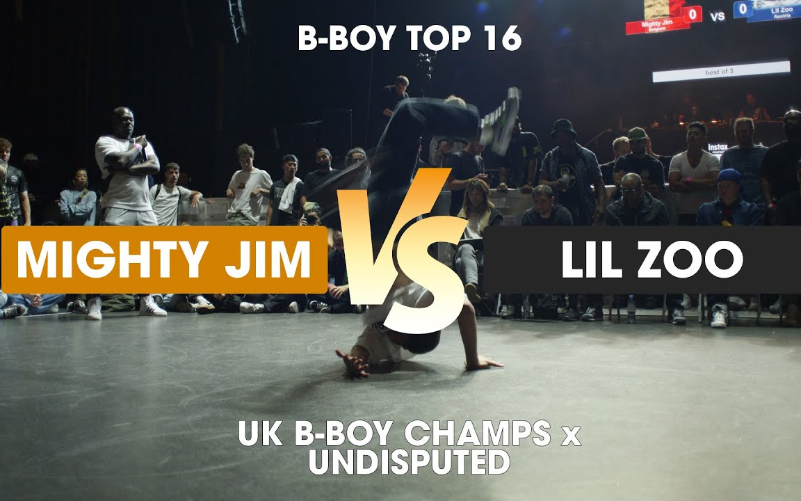 【话题之战】Mighty Jim vs Lil Zoo @ Undisputed x UK B-Boy Champs 2022_哔哩哔哩 ...