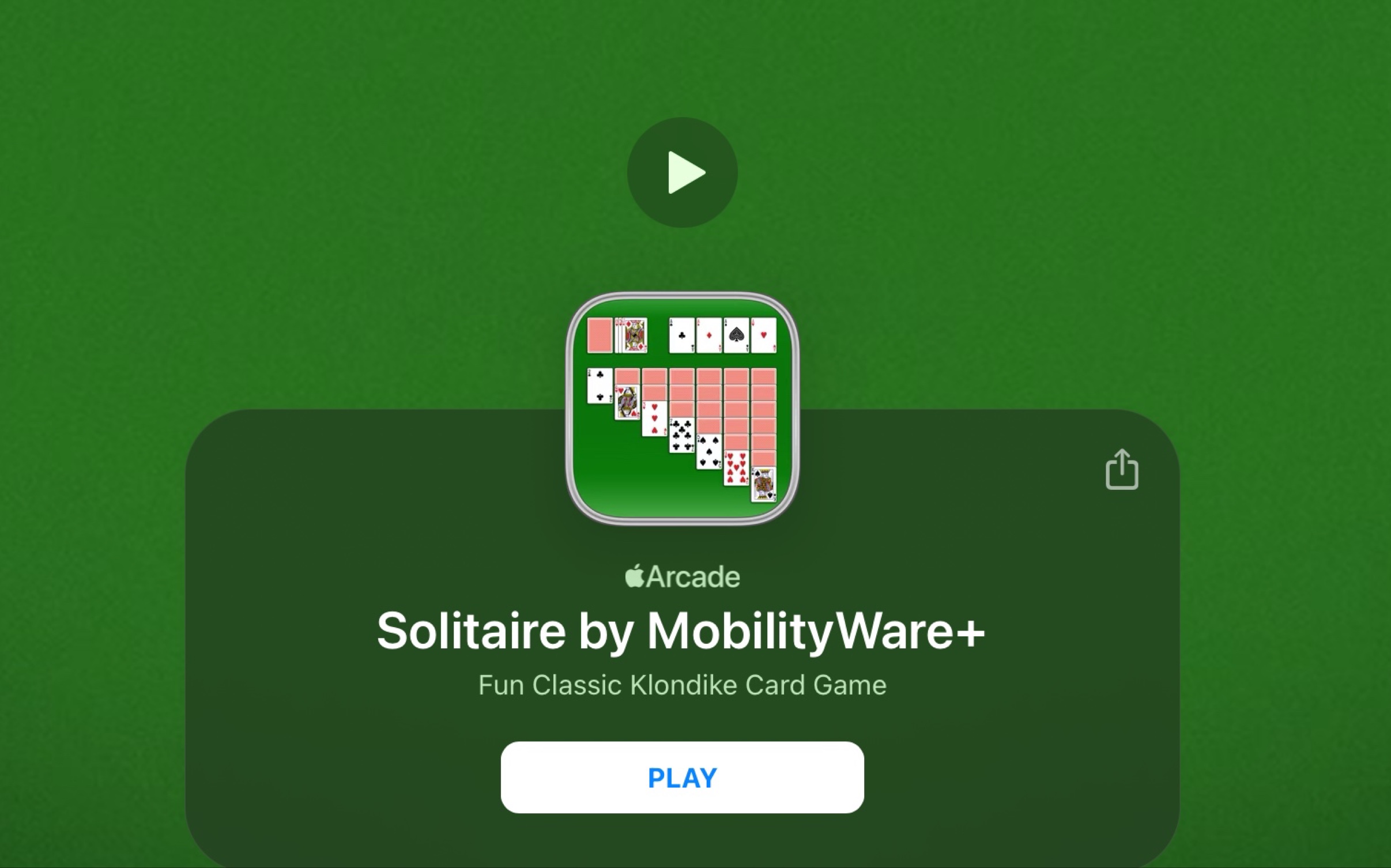 Apple Arcade 游戏-----Solitaire by MobilityWare+_哔哩哔哩_bilibili