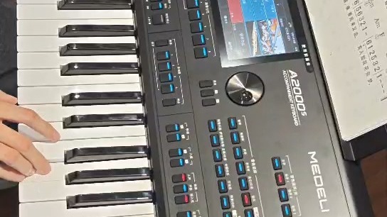 【25年新款】超高性价比电子琴X美得理A2000S扩展节奏包演示歌曲《女人花》-乐器界-木工-乐器界-木工-哔哩哔哩视频