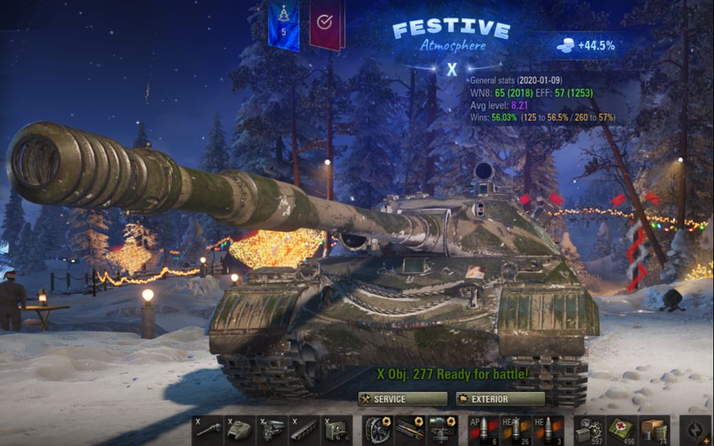 【坦克世界】 美服 - Obj.277 白给秀_哔哩哔哩_bilibili