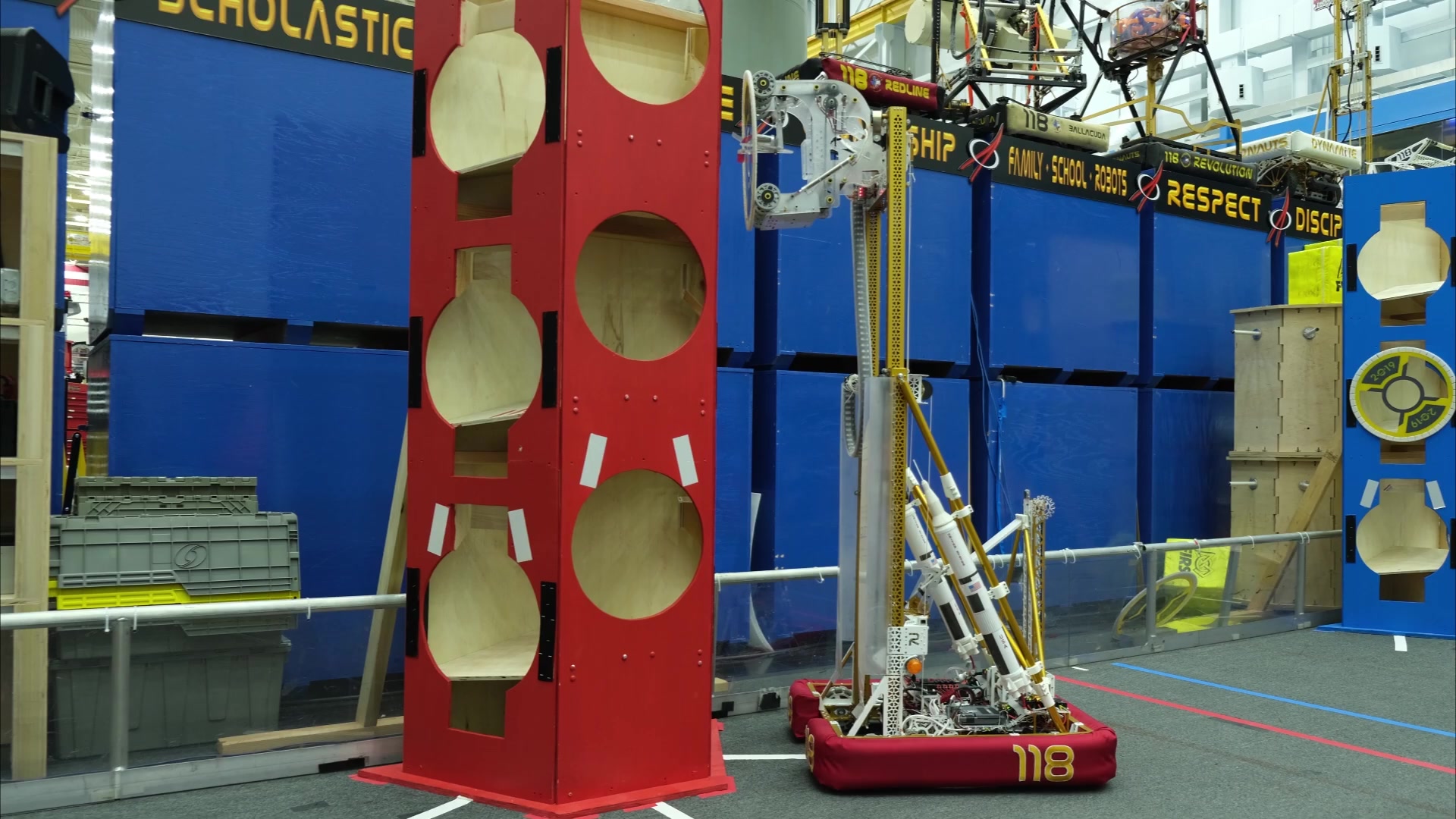 【FRC】2019NASA神队118机器展示！！！！！