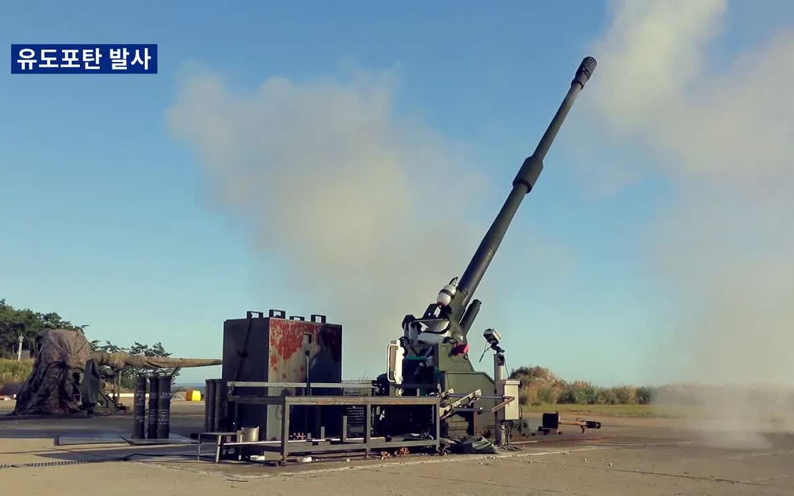 韩国155mmGPS/INS精确制导炮弹测试_哔哩哔哩_bilibili