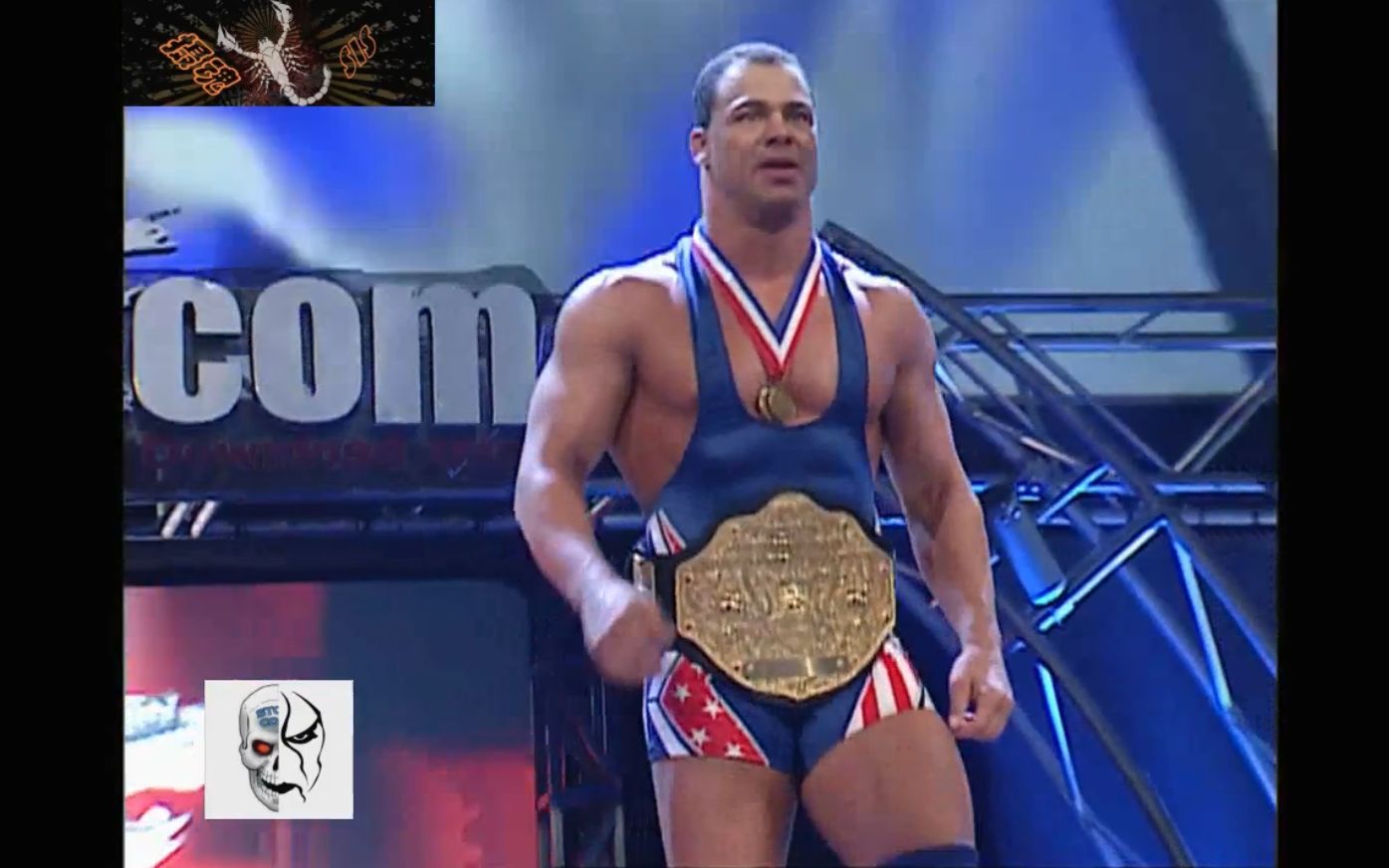 正派Kurt Angle挑战WWF冠军出场 2001SummerSlam