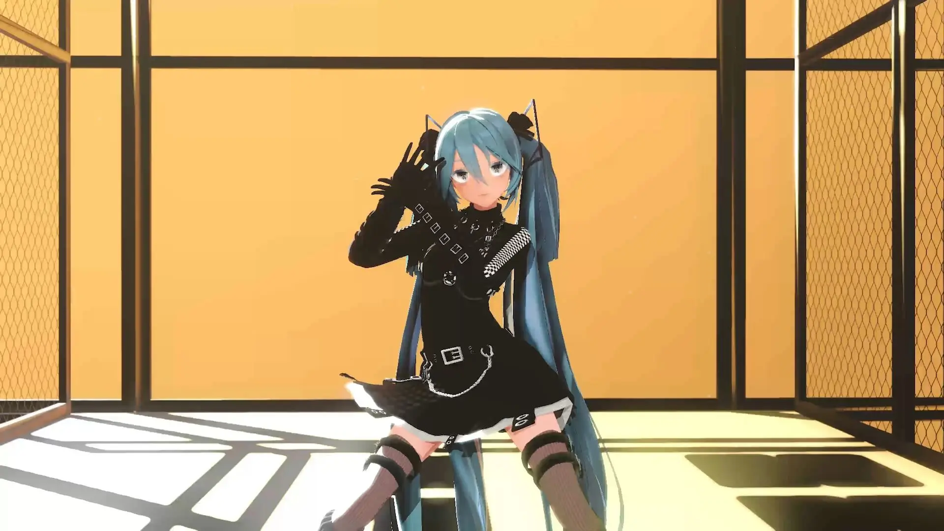 【MMD】IRIS OUT 【YYB式初音ミク·E-girl 】_哔哩哔哩_bilibili
